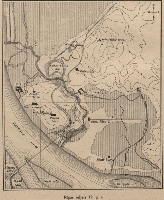Rigas_reljefs_19_gs – Latvijas pilskalni / Latvian hillforts